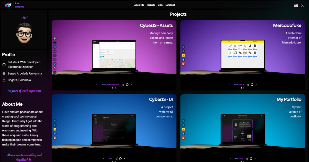 Jose Salopaso | Fullstack Developer Portfolio